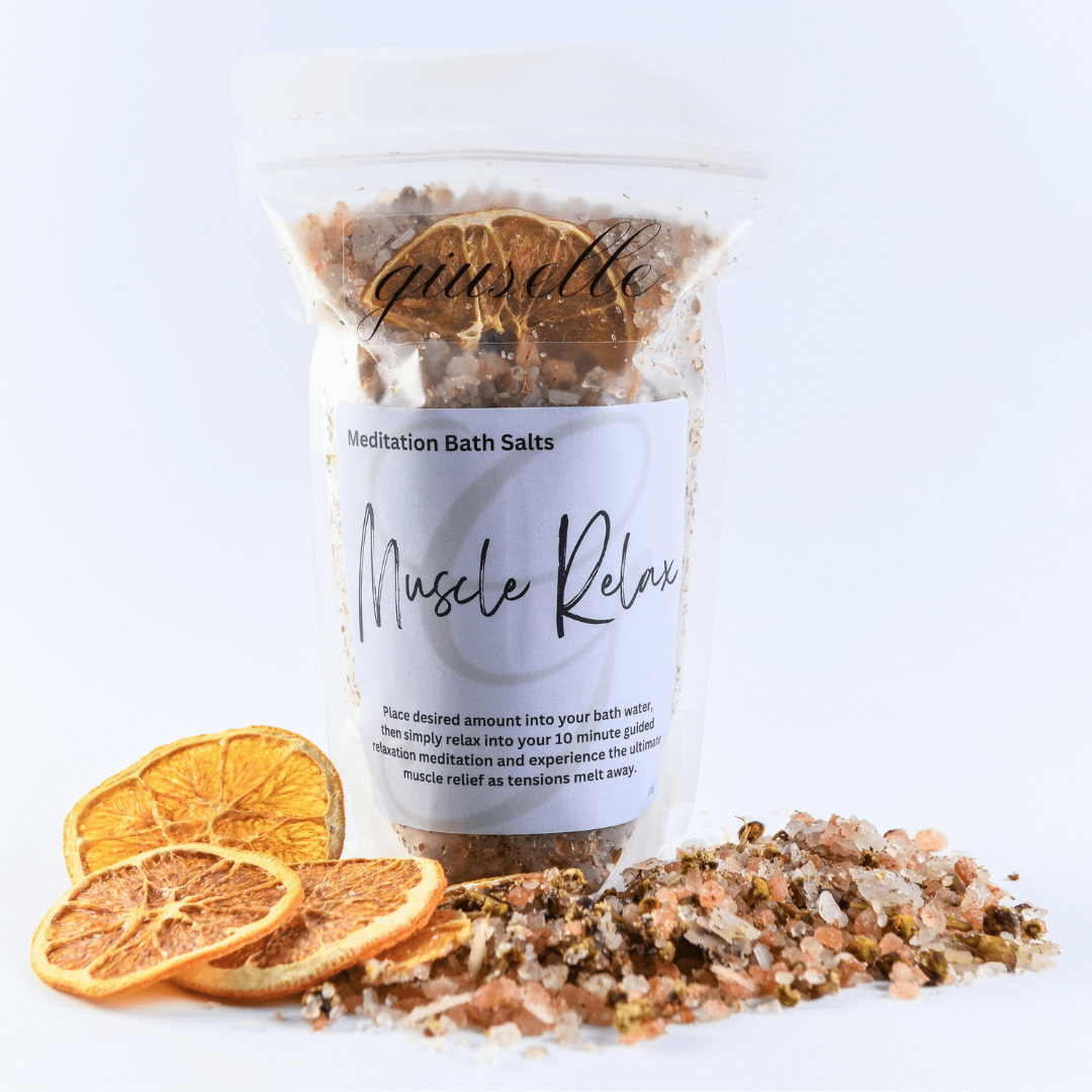 Meditation Bath Salts – Muscle Relax – Giuselle