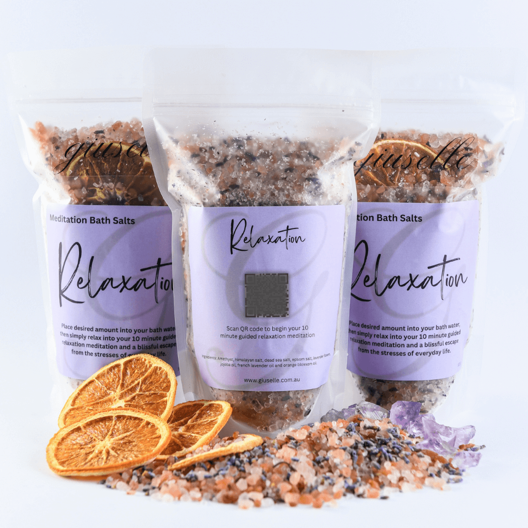 Meditation Bath Salts – Relaxation – Giuselle